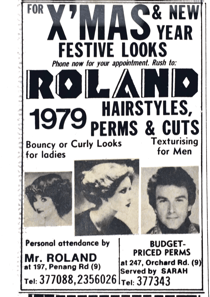His story: Roland Chow and Singapore’s early hairdressing scene | The ...
